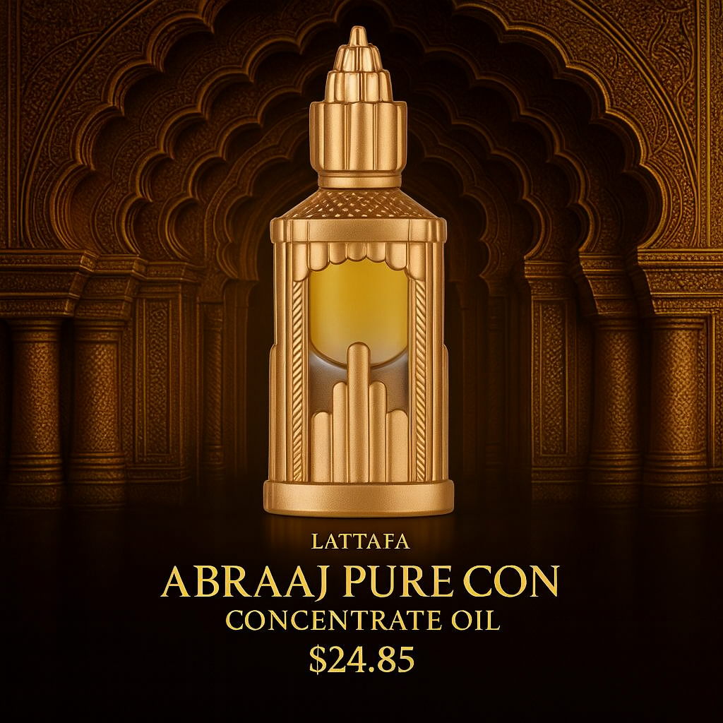 Lattafa Abraaj Pure Concentrated Oil 20ml – JAZARAH STORE