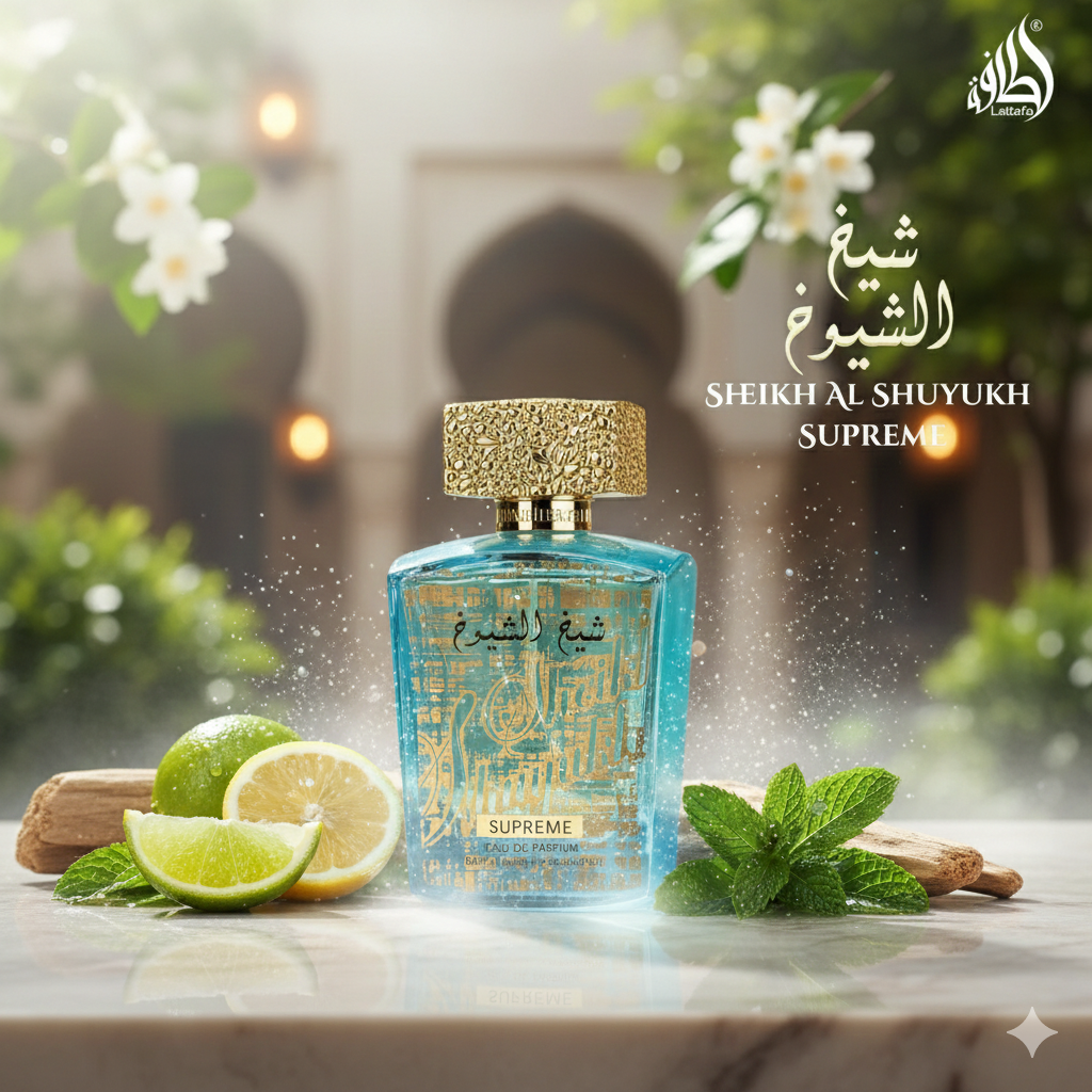 Lattafa Sheikh Al Shuyukh Supreme Eau De Parfum 100 ML/3.4 OZ Spray Fo ...